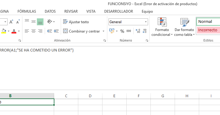 FUNCIÓN SI.ERROR ~ Informàtica Aplicada a la Educaciòn por el Profesor ...