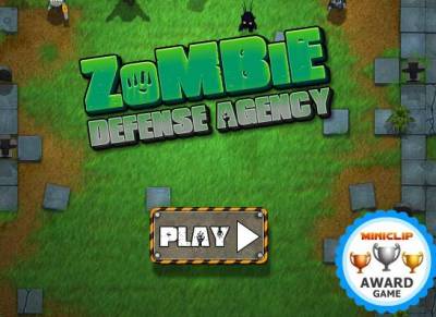 Techno-wizard: ZOMBIE DEFENSE AGENCY MINI CLIP AWARD GAME