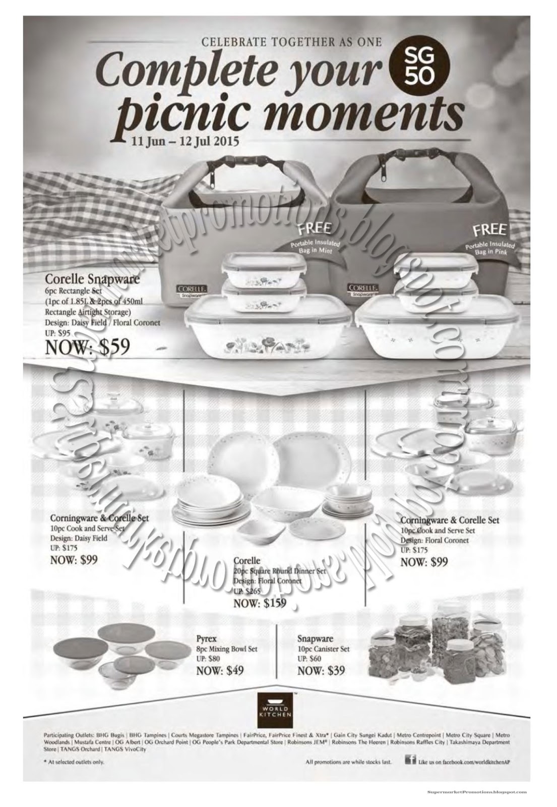 World Kitchen Singapore Promotion 11 June - 12 July 2015 ~ Supermarket ...