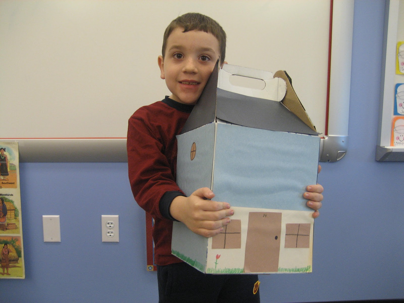 Memorial First Graders: House Project