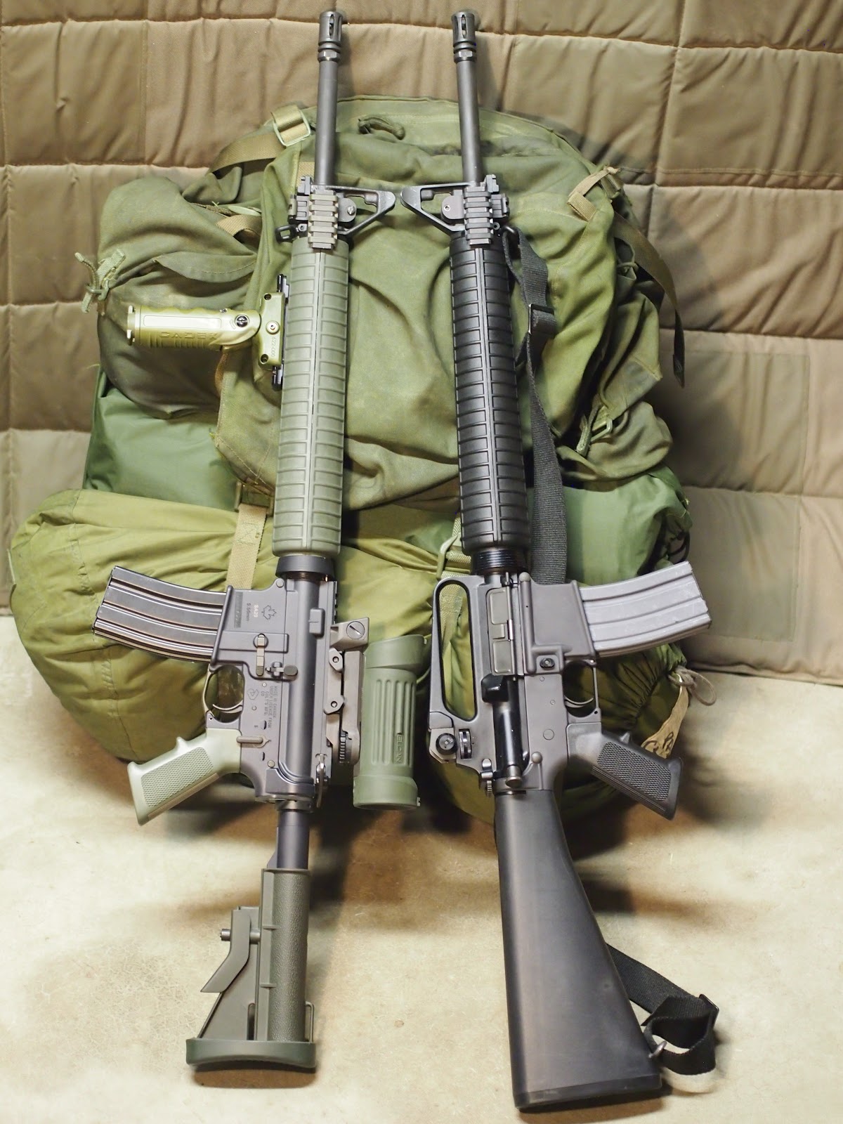 Mister Donut's Firearms Blog: C7 fixed carry handle build