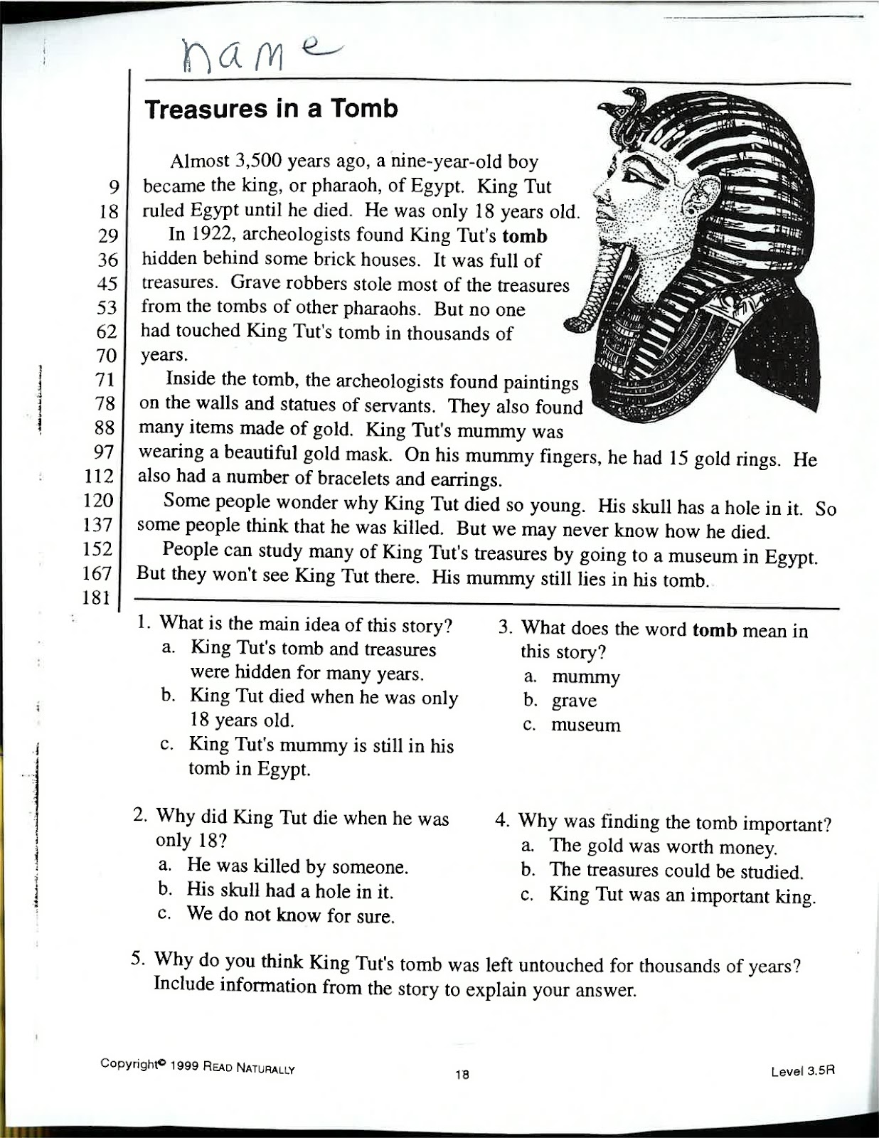 Mr Mcrae S 4th Grade Blog Reading Homework 09 24 12