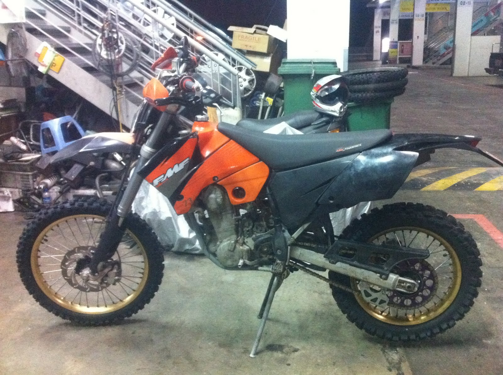 Malaysia Singapore Trail Rider: KTM 400 EXC