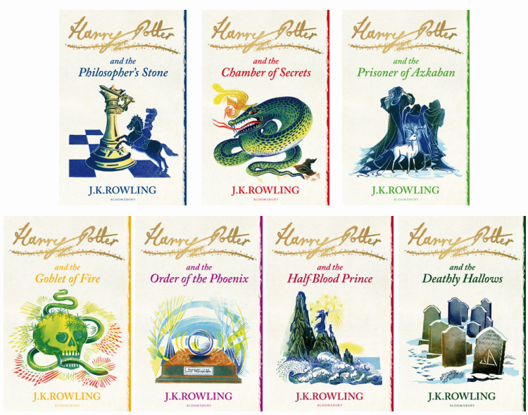 Potter Talk: Retrospective of Harry Potter Book Covers