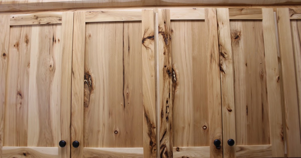 John's Wood Shop Inc.: Rustic Hickory Cabinets with Mission Style Doors