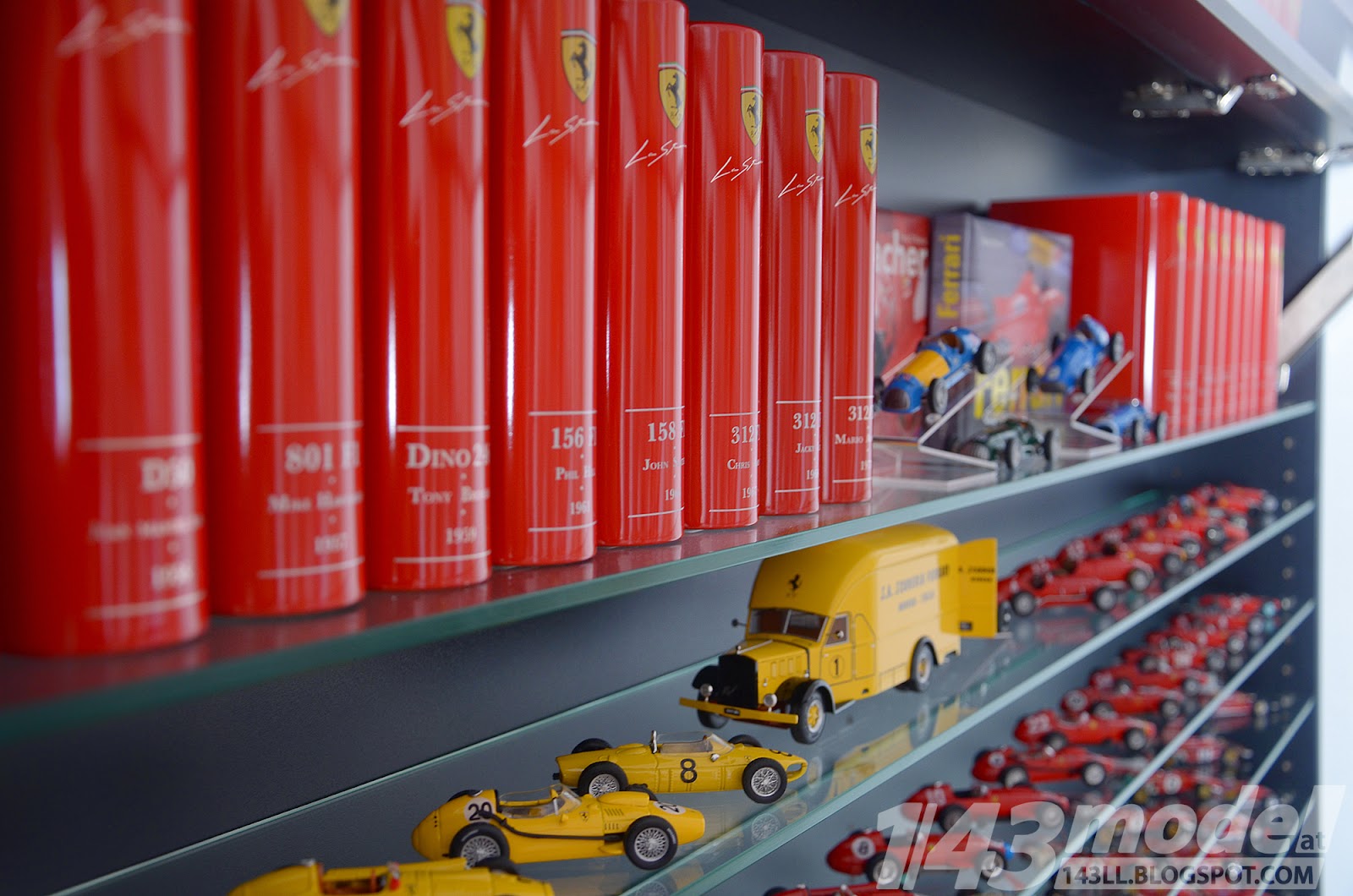 143modell: Ferrari F1 kolekcija / collection