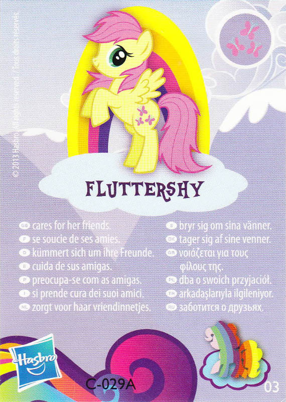 MLP Fluttershy Blind Bag Cards | MLP Merch