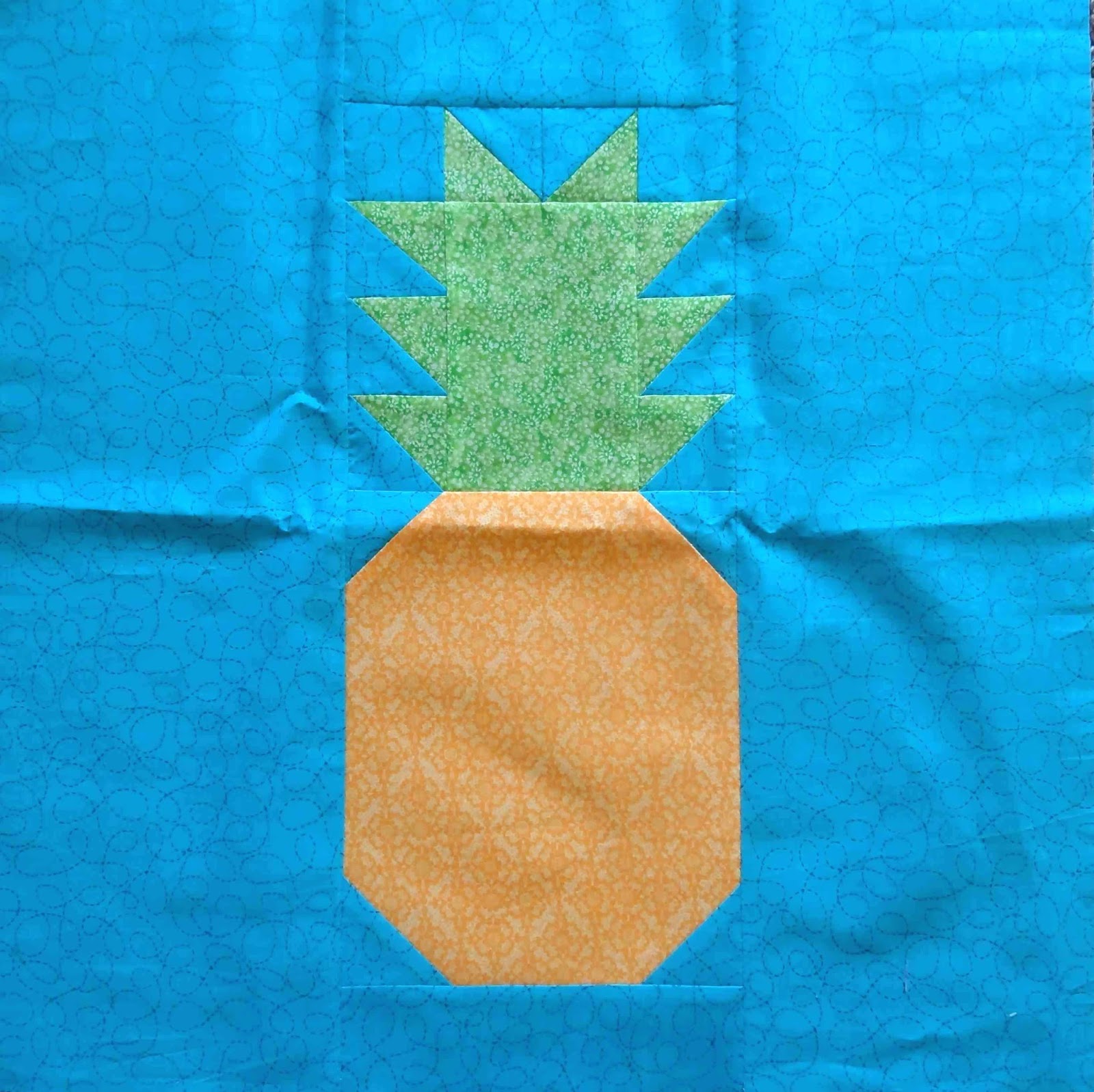 Plum Jam : pineapple block {tutorial}