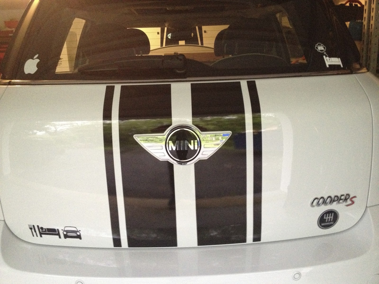 MINI Countryman Motoring: Quick Tip: Stickers