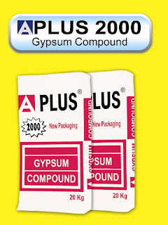 Info Bangunan: Gypsum Compound 20 KG - Aplus Material Indonesia