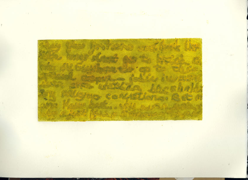 Printmaking Art + Aine Scannell's Blog: Raised text using etching ...