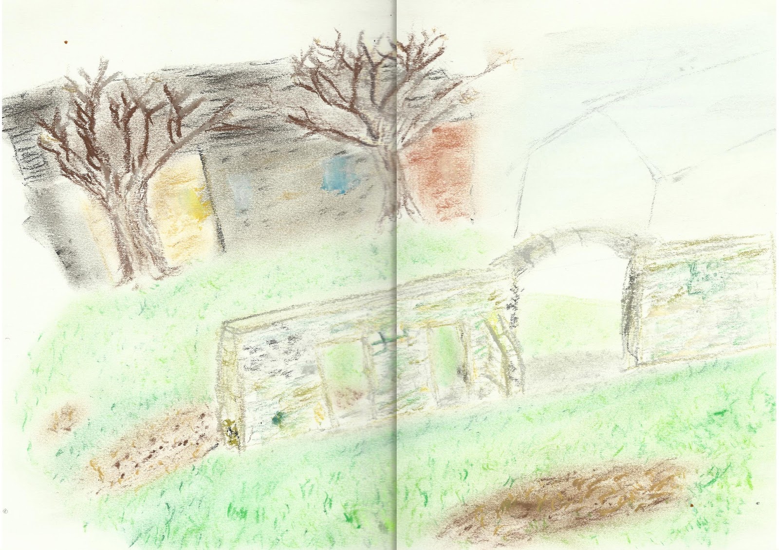 observational drawing (year 1) : week 3 Composition