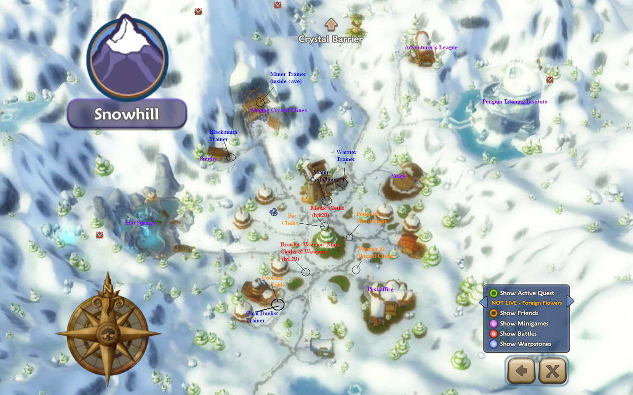 Free Realms World: Sacred Grove sightseeing