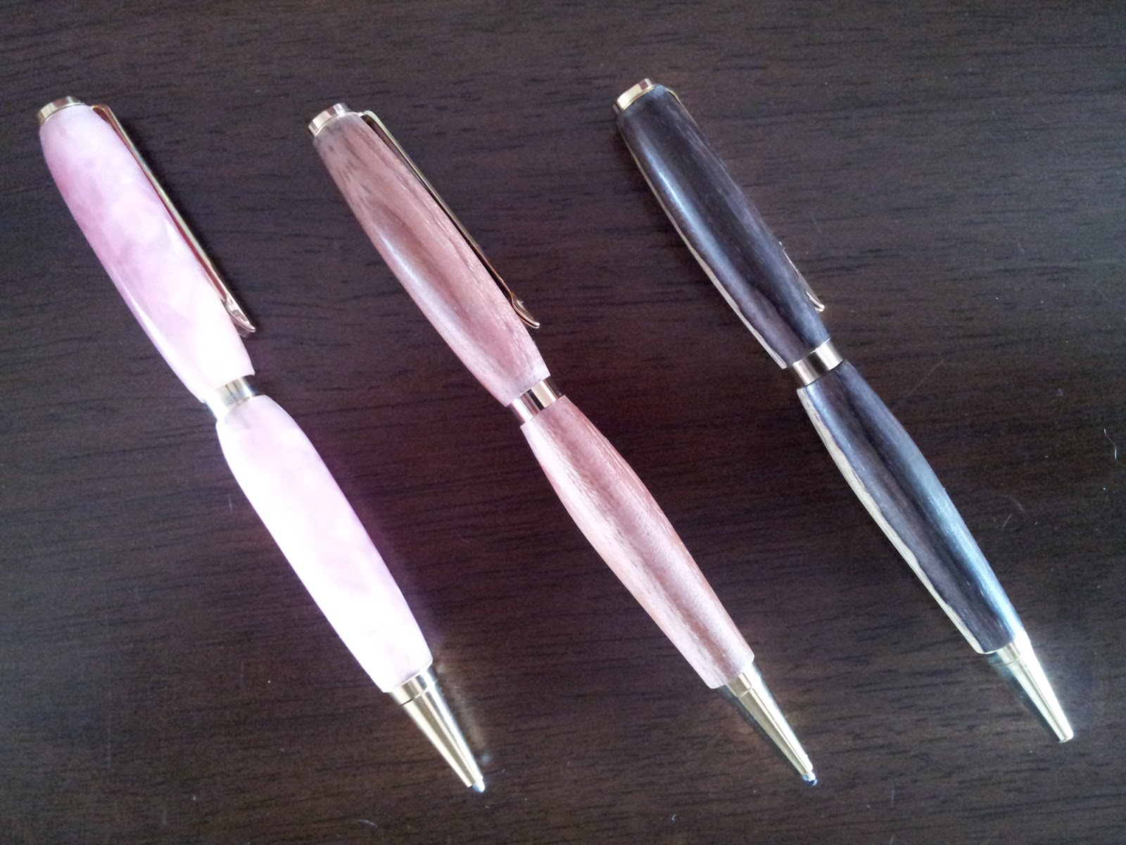 Wexford Woodworking: Wooden Woodturned Pens