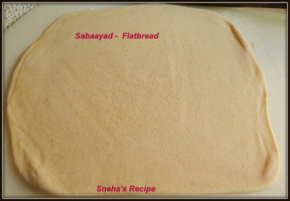 Sabaayad - Flatbread - Sneha's Recipe