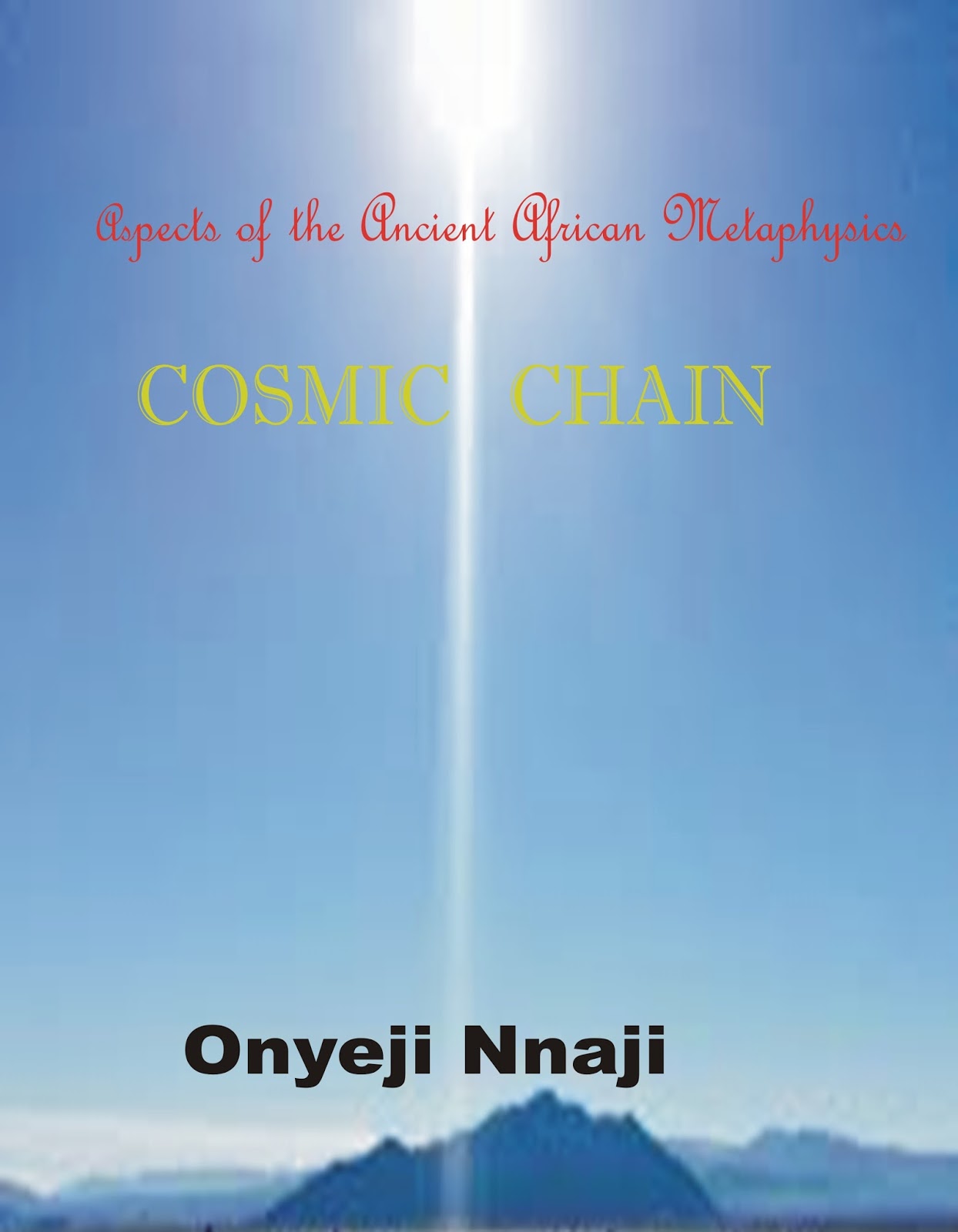 AFRICAN METAPHYSICS - Onyeji Nnaji