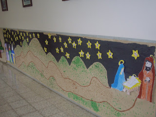 Educación Infantil: Mural de Navidad