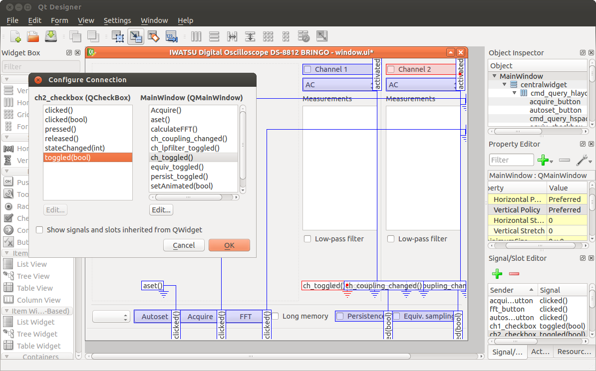 Sangorrin: Writing an oscilloscope frontend with PyQT