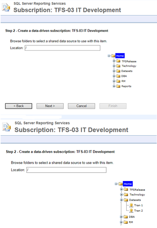 BI Learning Hub: Data Driven Subscriptions in SSRS