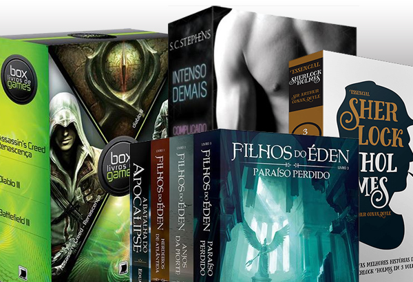 10 Melhores boxes de livros para presentear no natal