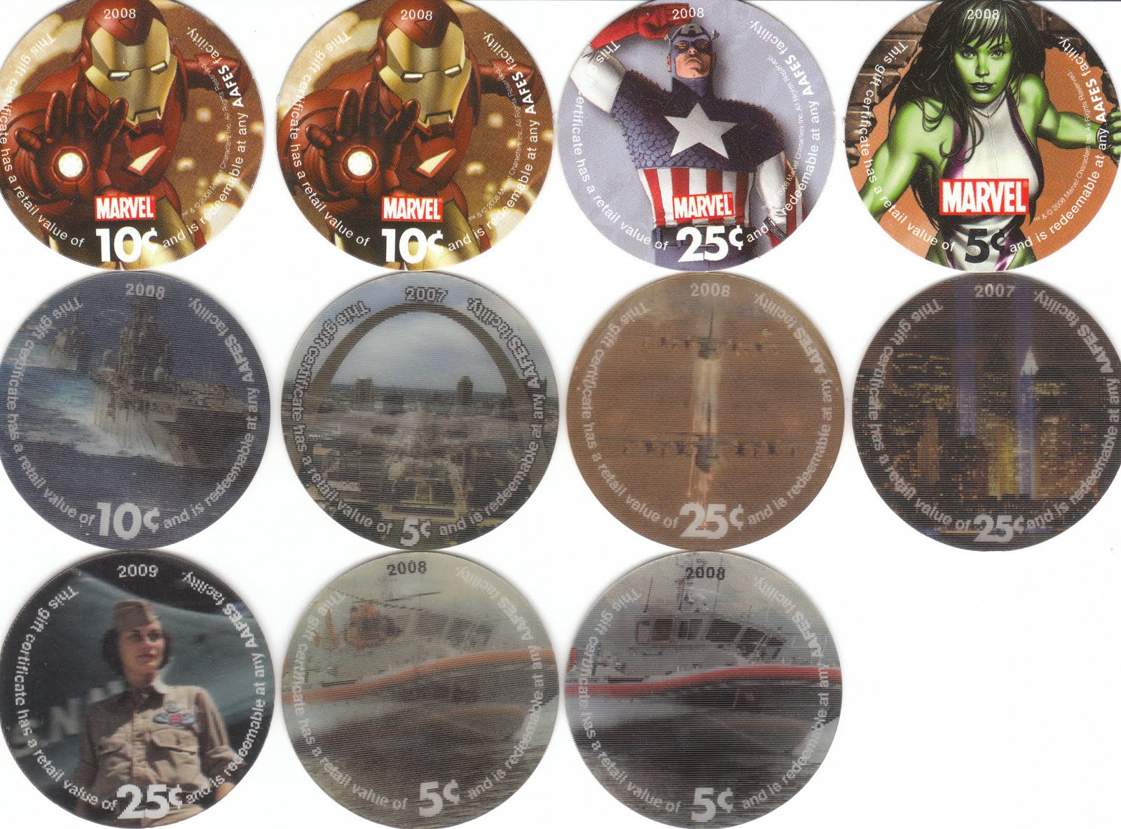 Military Payment Certificates: AAFES POGs