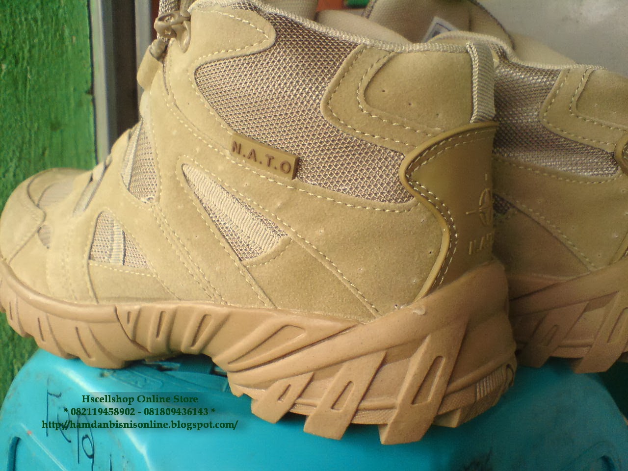 Sepatu Tactical Nato Pendek KODE SPT19 | hscellshop