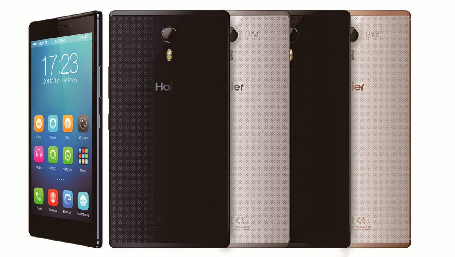 Trois nouveaux smartphones pour Haier