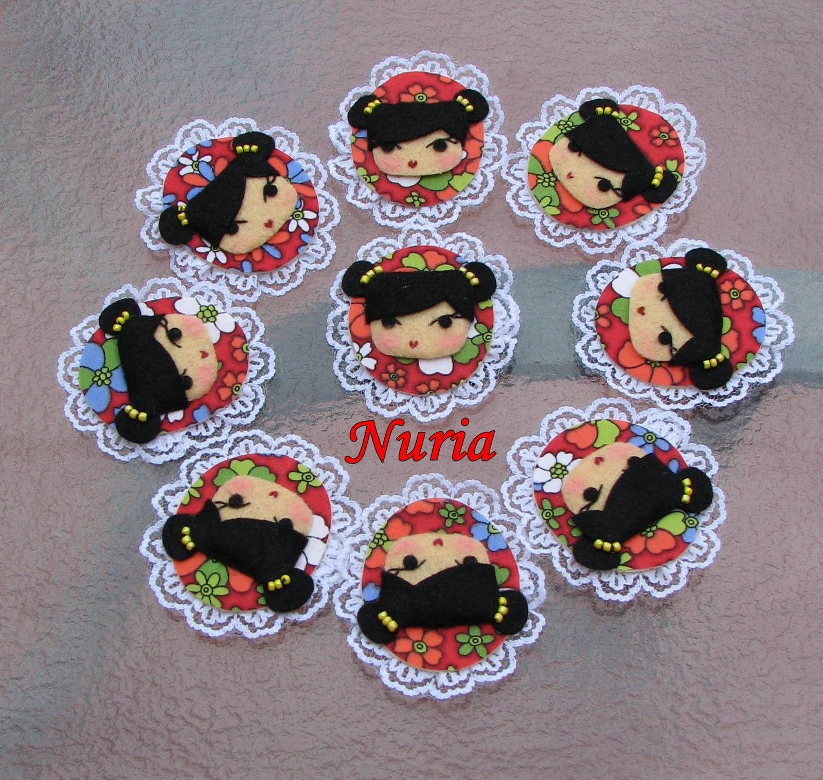 EL FIELTRO EN MIS MANOS: Recuerdos de comunion en fieltro