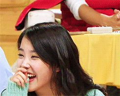 IU - Laughing Cutie GIFs | Beautiful Korean Artists