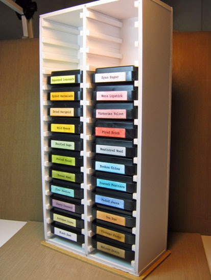 Beulah Bee: DIY Distress Ink Storage