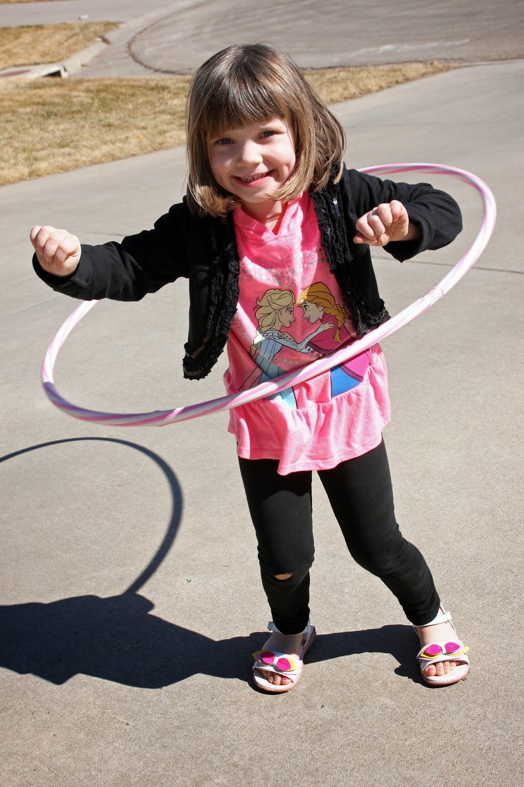 The McLaughlin Family Blog: Hula Hoop Girl