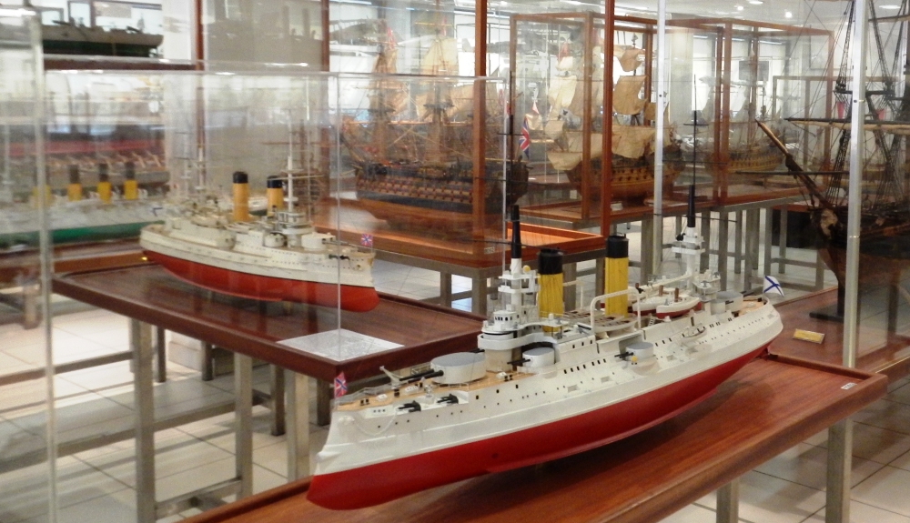 Wargaming Miscellany: Ship models in the Monaco Naval Museum: Russian ...
