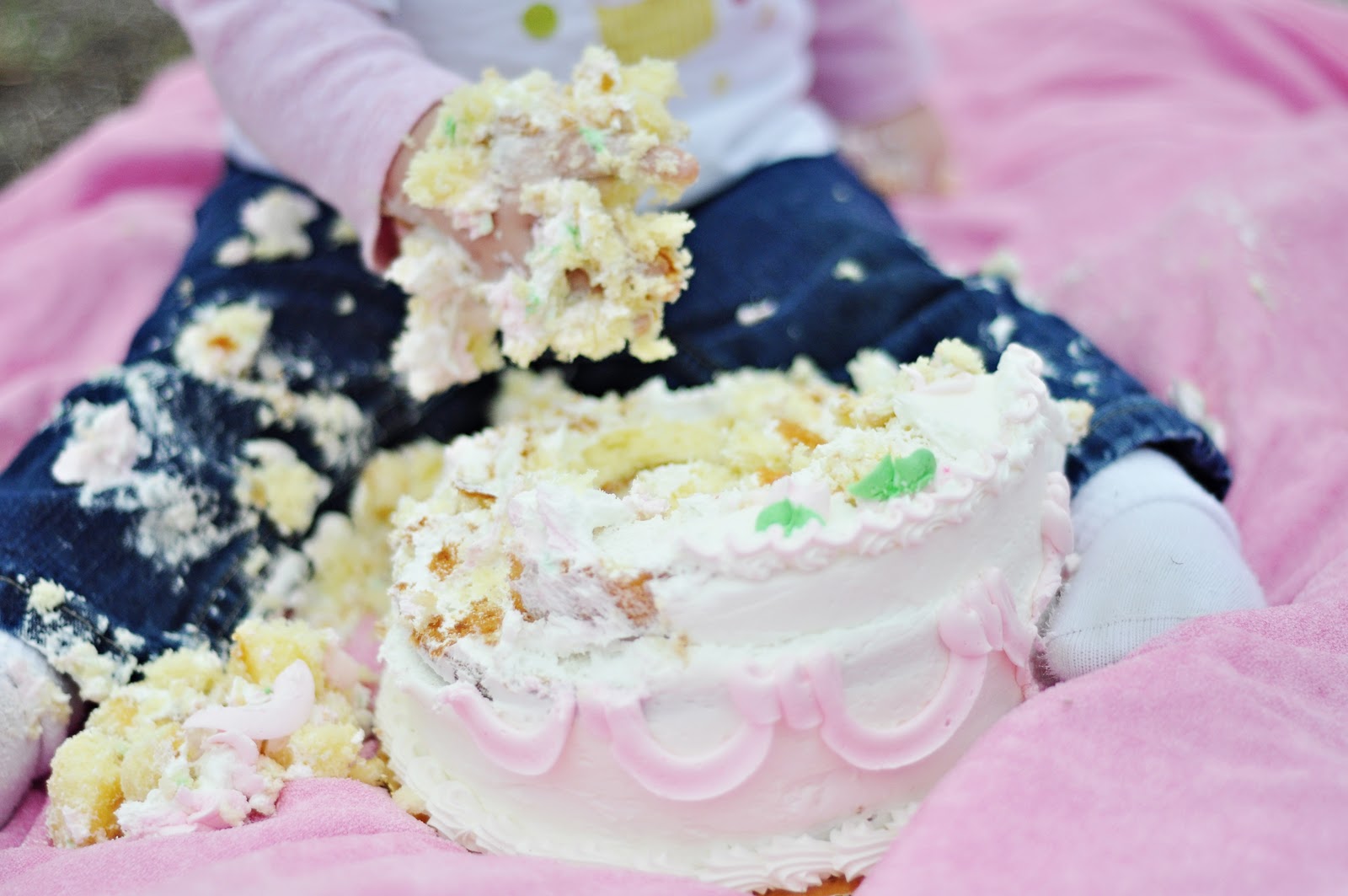 Jayme Nichole Photography: Alyssa's 1st birthday smash cake session