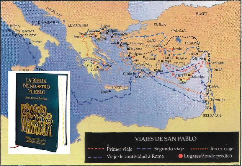 E-SWORD EN ESPAÑOL: Mapas de la Biblia de Nuestro Pueblo