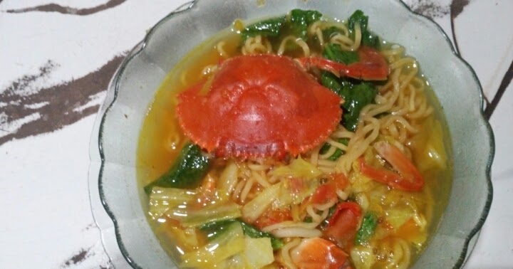 Resep Mie Kepiting Kuah: Menu Yang Cocok Untuk Musim Hujan | Rosa Bercerita