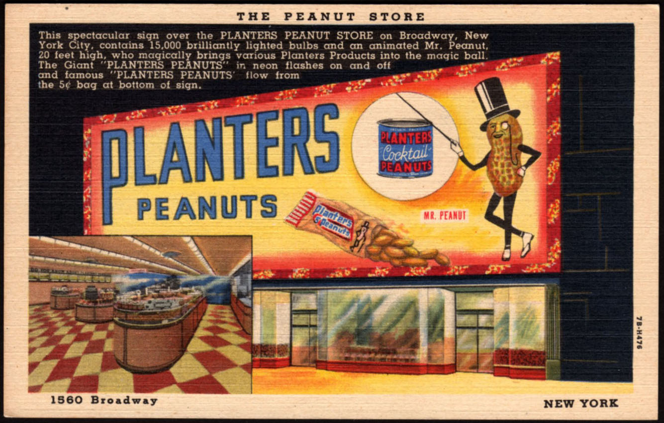 Phil Beard: Mr. Peanut in Postcards
