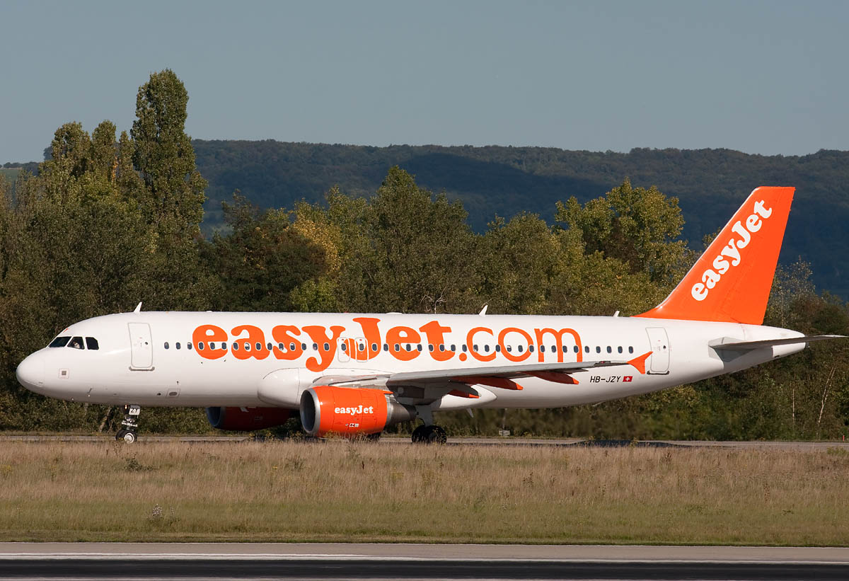 Basel Airport Blog: HB-JZY - EasyJet Switzerland - Airbus A320-214 ...