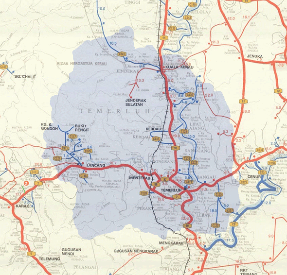 Peta JKR Temerloh | Tanah Dan Rumah Temerloh