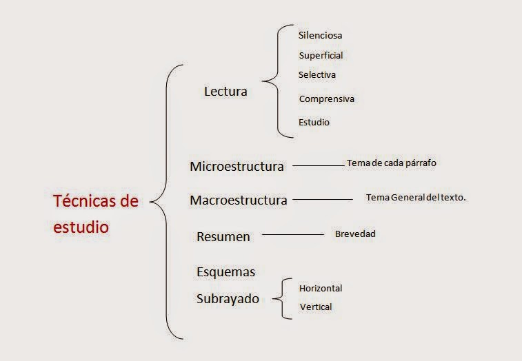 maestro explorador: ESQUEMAS DE TÉCNICAS DE ESTUDIO