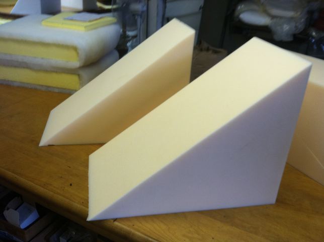 CUSHION WORKS: Recipe for Wedge Shaped Foam