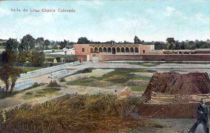 ARQUITECTURA VIRREINAL DE LIMA: 2643 CASA HACIENDA CHACRA COLORADA