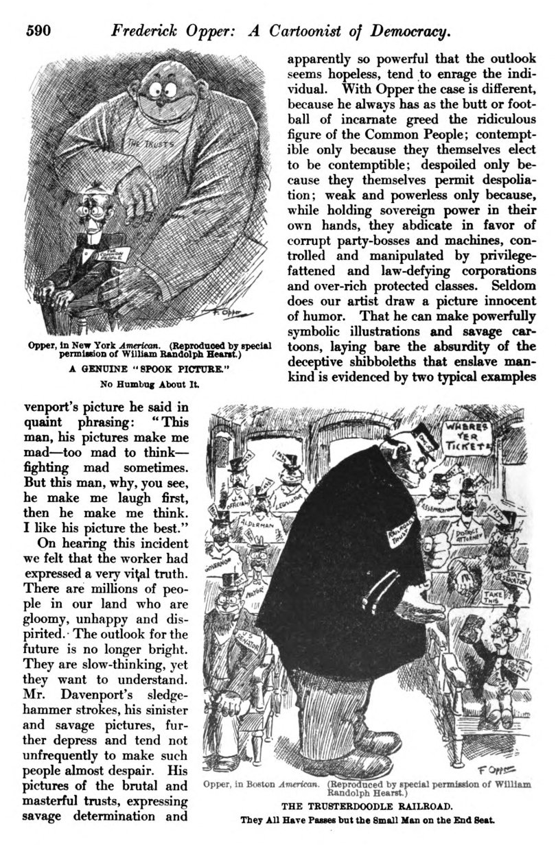 Yesterday’s Papers: Frederick Opper: A Cartoonist of Democracy