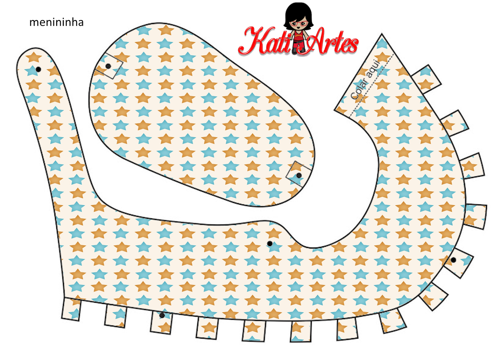 Paper Baby Shoes with Stars. Free Printables. - Oh My Fiesta! in english