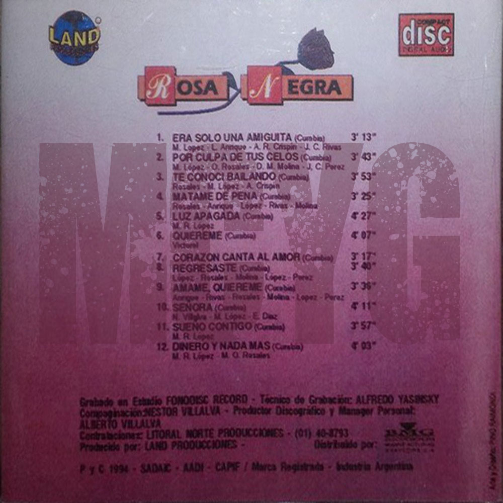 Rosa Negra - Rosa Negra (1994)