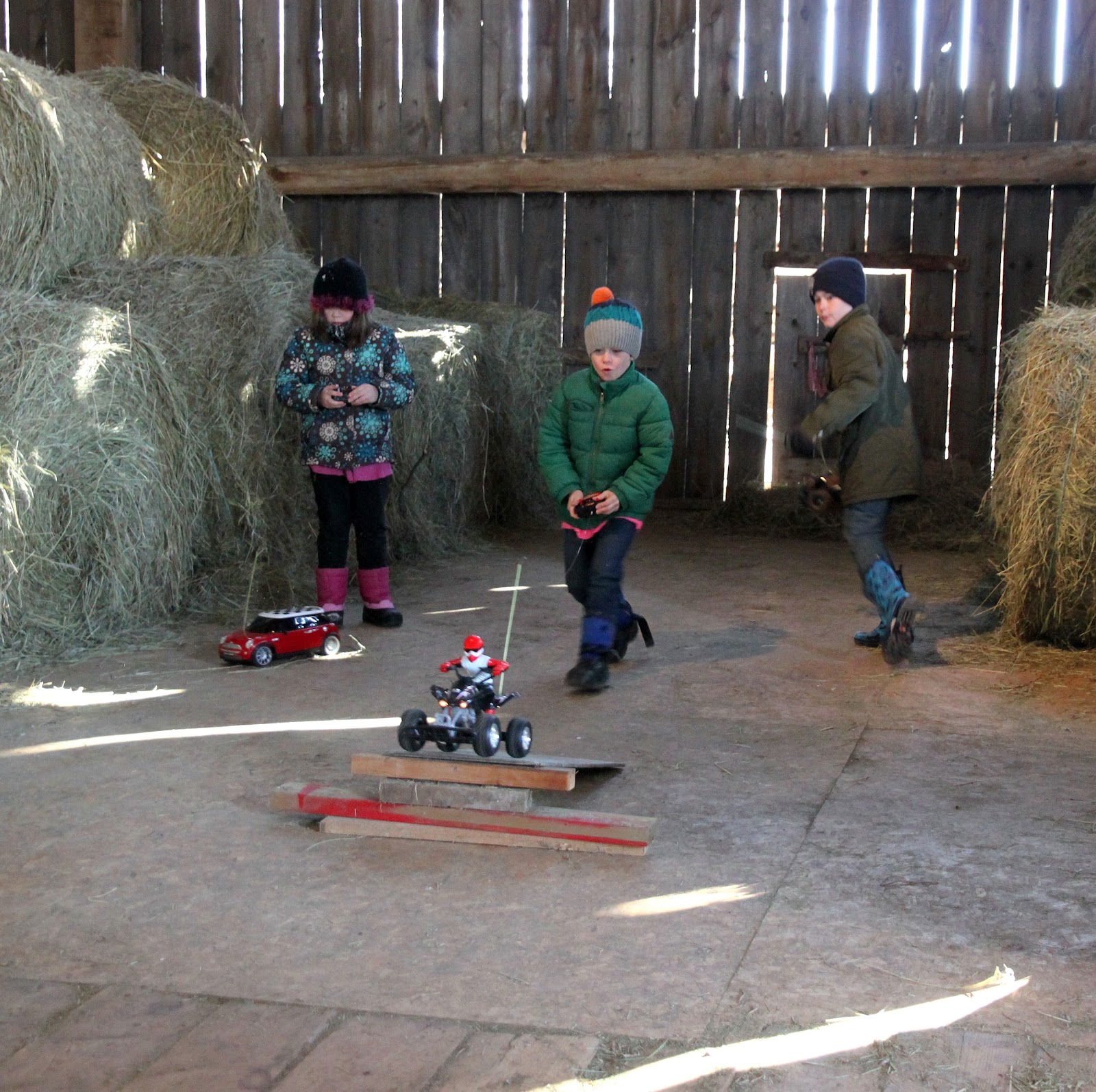 JD @ Christieview Farm: Break week fun in the barn