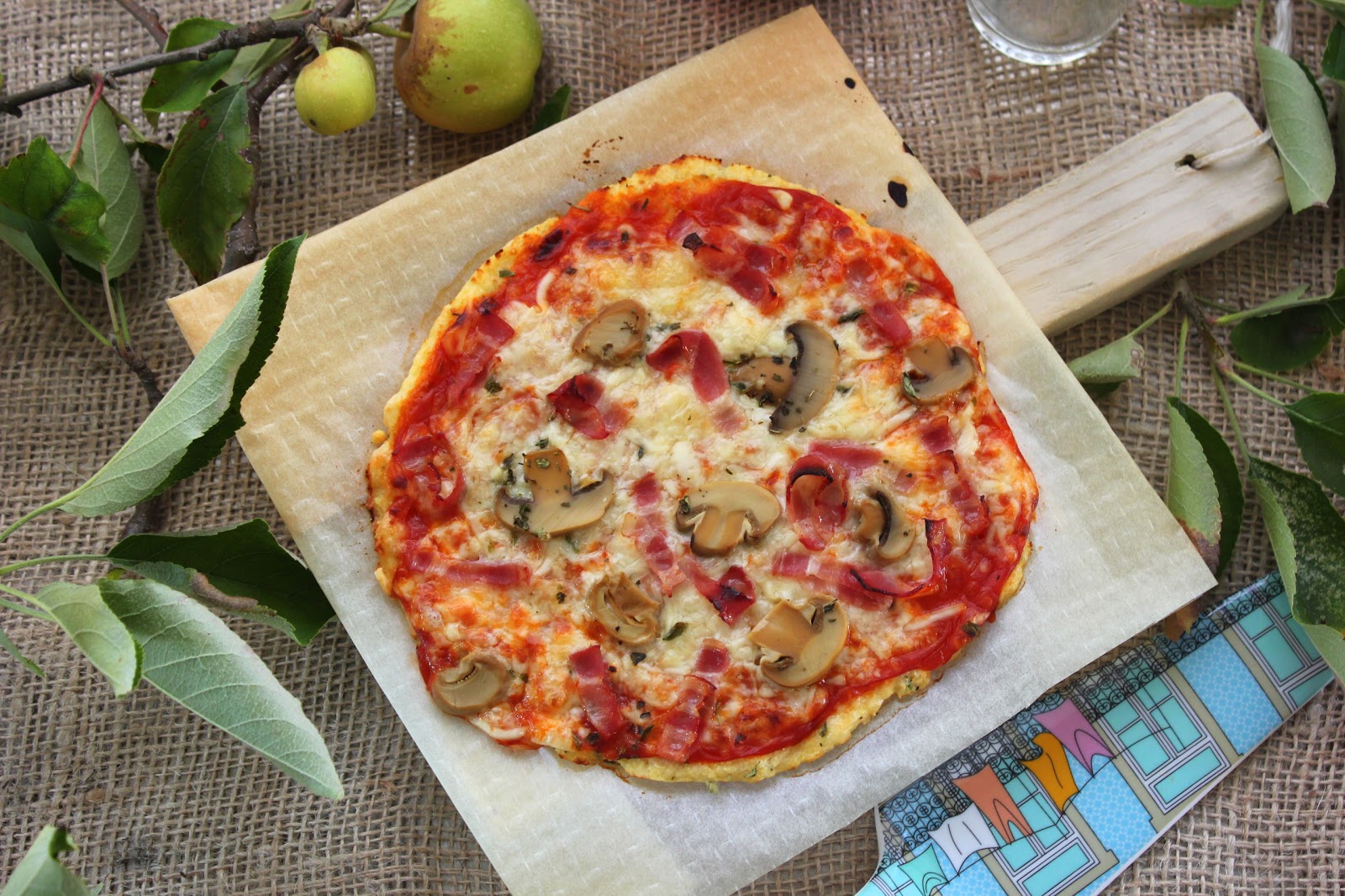 Pizza de Coliflor - Cocinando con las Chachas