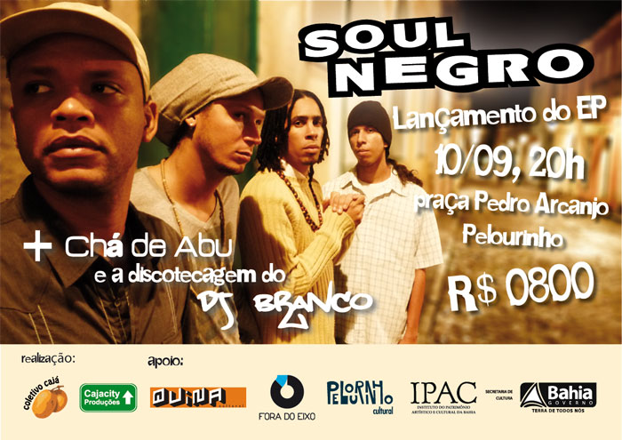 SALVADOR POR STEFANO DIAZ: LANÇAMENTO DO EP DA SOUL NEGRO