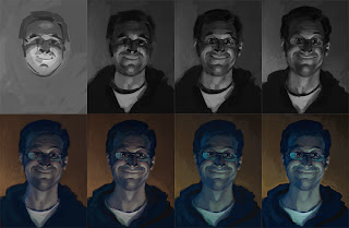 the sketch pen: Happy Self Portrait