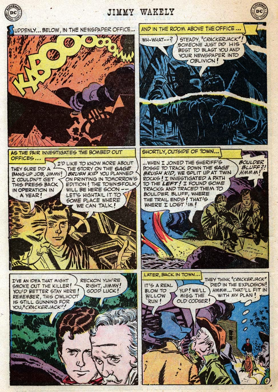 The ALEX TOTH archives: TOTH - JIMMY WAKELY 15, The Ballad of Boulder ...