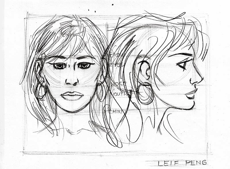 Creative Concepts: Drawing the (Adult) Head in Correct Proportion